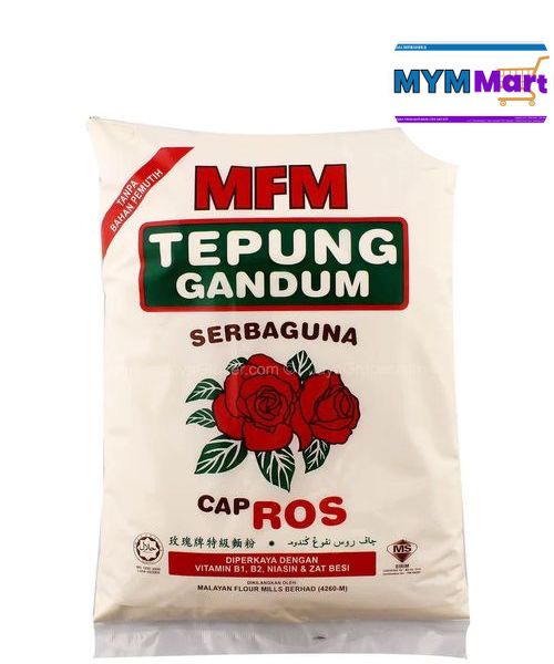 Tepung Gandum MFM Cap Ros 850g | Lazada