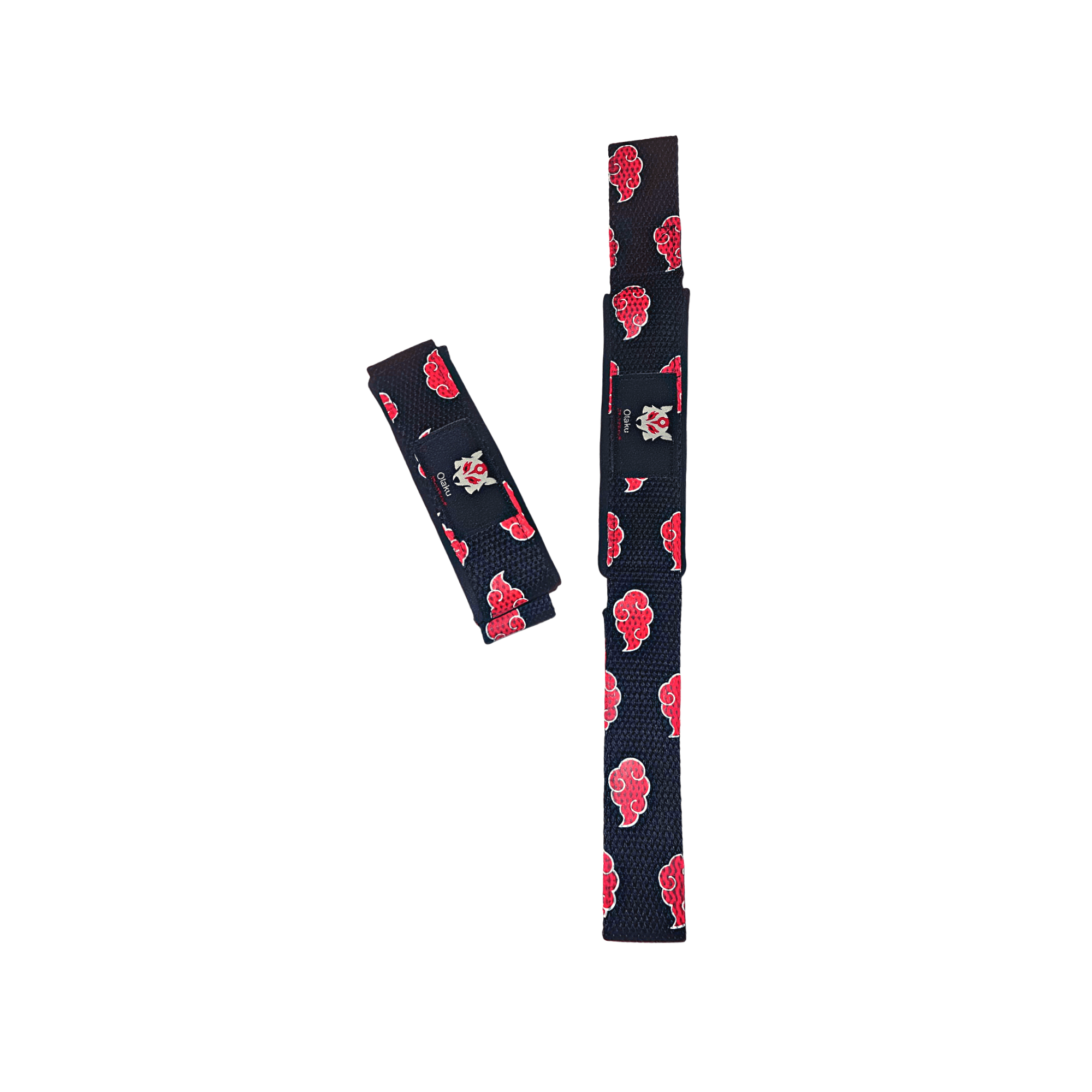 Akatsuki Cloud Pattern - Lifting Straps With Anime Pattern | Lifting ...