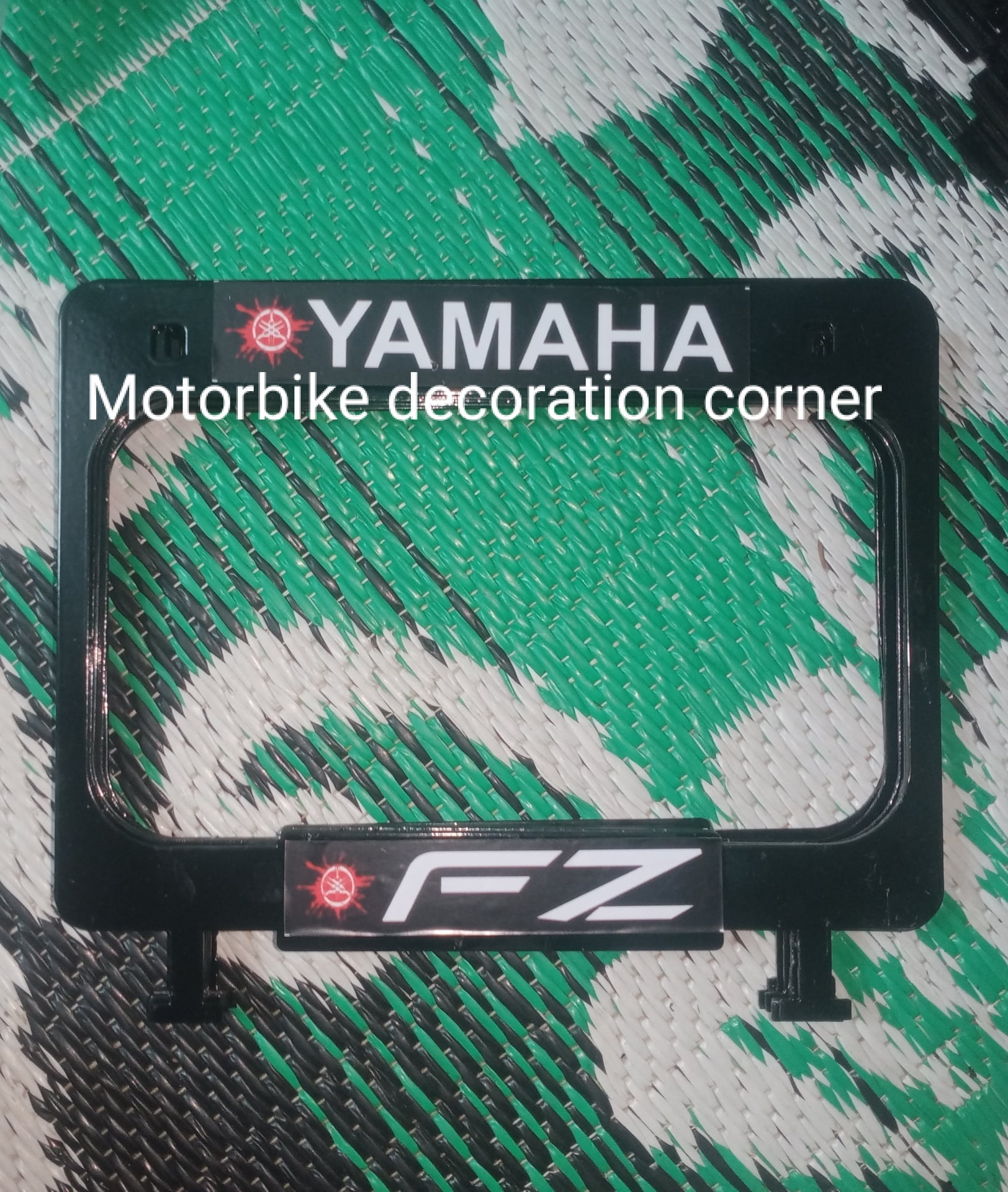 Yamaha (FZ)License plate Cover Number Plate Metal catching cover ...