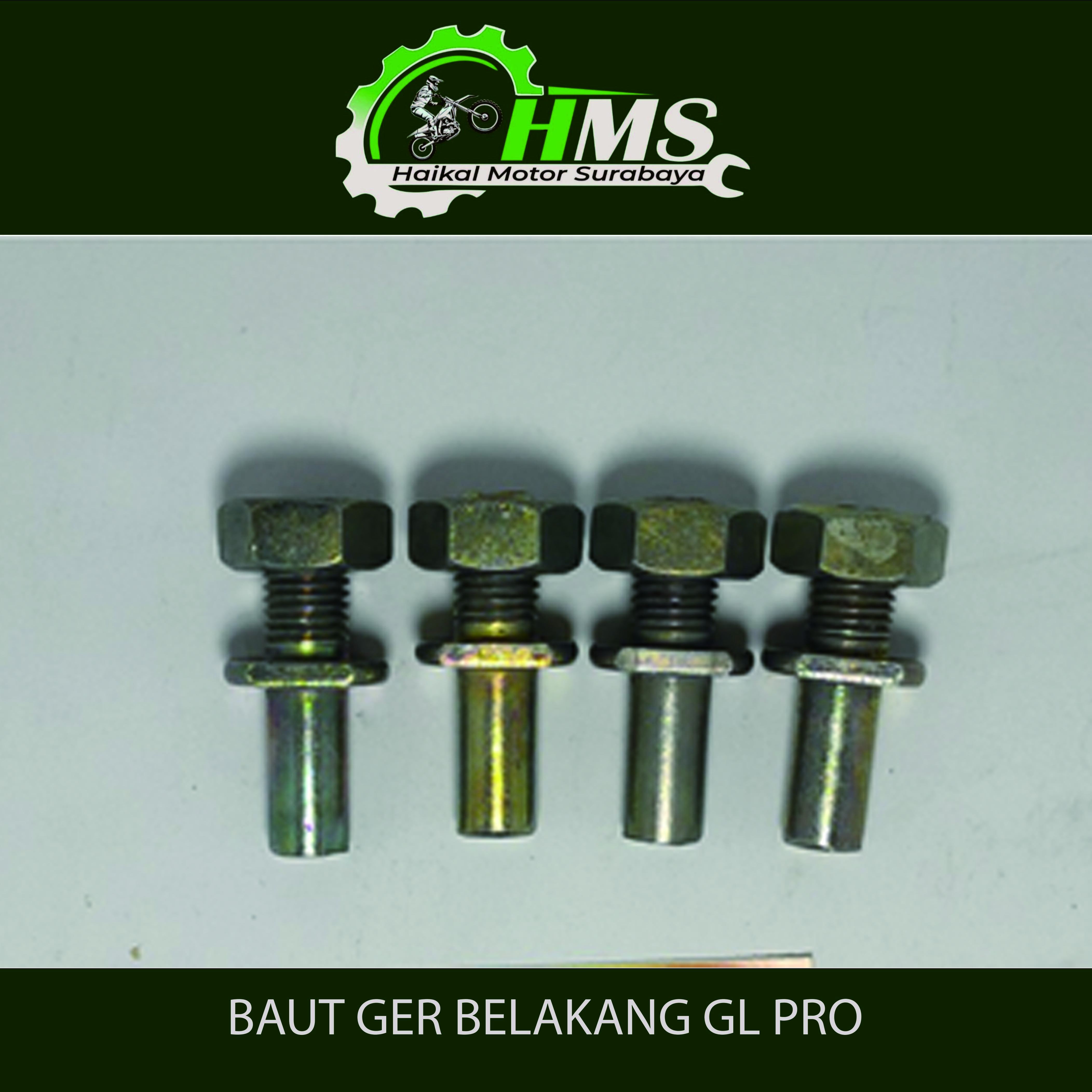 BAUT GER BELAKANG GL PRO - BAUT GEAR BELAKANG HONDA GL MAX / NEOTECH ...