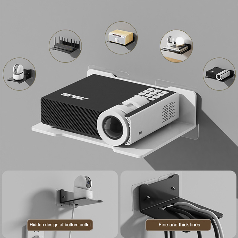 Wall-Mounted Projector Holder For Home Theater Security Monitor IP ...