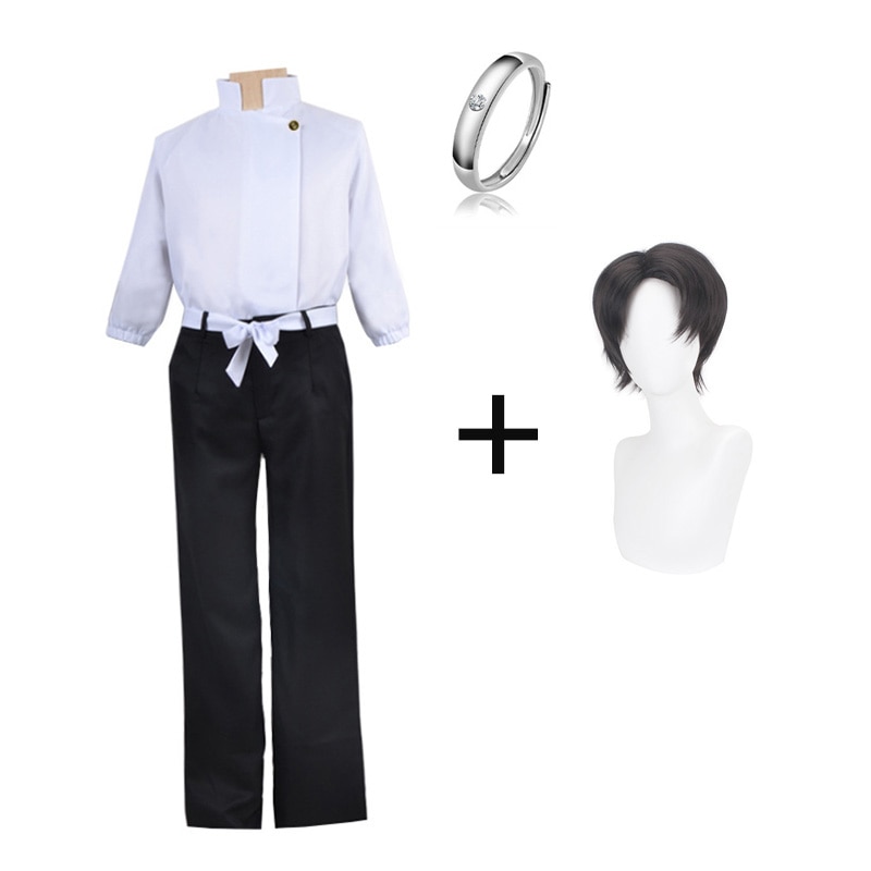 Jujutsu Kaisen Yuta Okkotsu Cosplay Costume Anime Okkotsu Yuta Wig Top ...