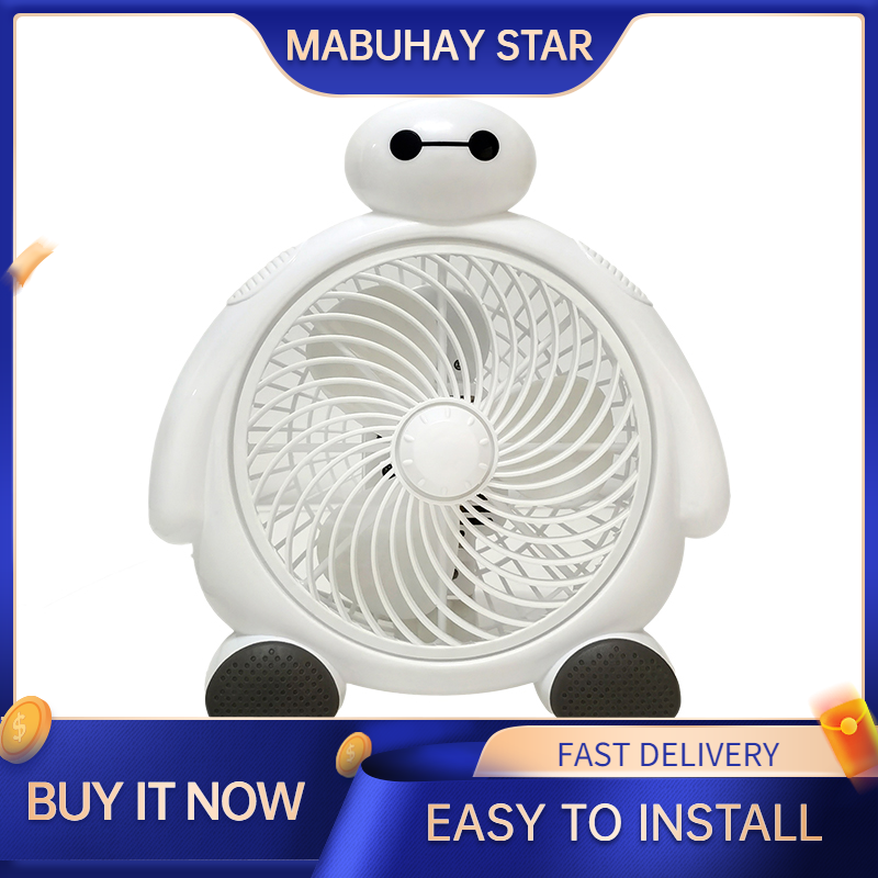 MABUHAY STAR FS16 Mini Electric Fans Desk fan Cartoon Fan | Lazada PH