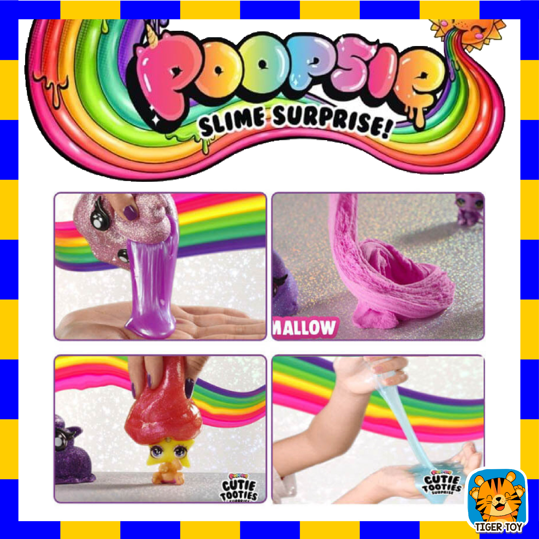 ของเล่น สไลม์ อุนจิ เซอร์ไพรส์ สุ่มสี ยูนิคอร์น Poopsie Unicorn Surprise (สินค้าเป็นเเบบสุ่ม ...