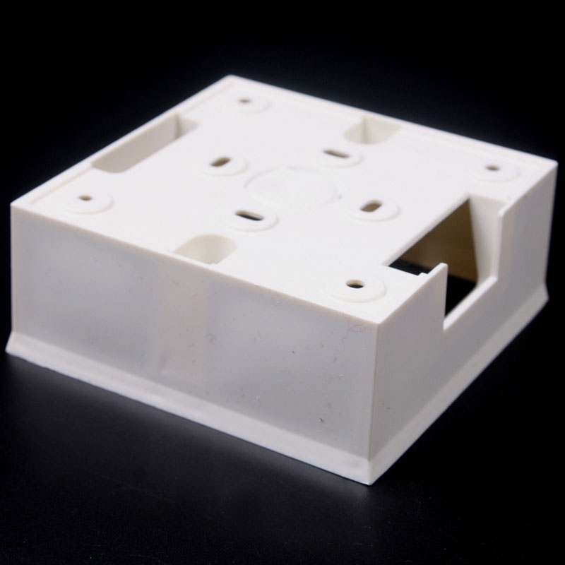 Home Improvement Type 86 Wall Mounted Bottom Box White Switch Socket ...