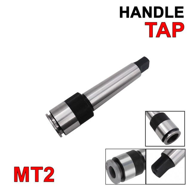 Gagang Tap M6-M8 Handle Taper MT2 Asbor Stang Milling Tapping | Lazada ...