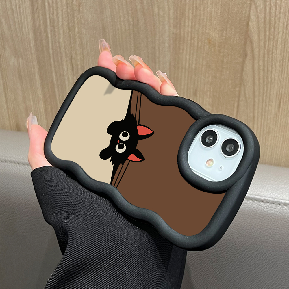 FELMYST for Vivo Y03 Y18 Y18E Y18S Back Cover Big Wave Edge Soft Probe ...