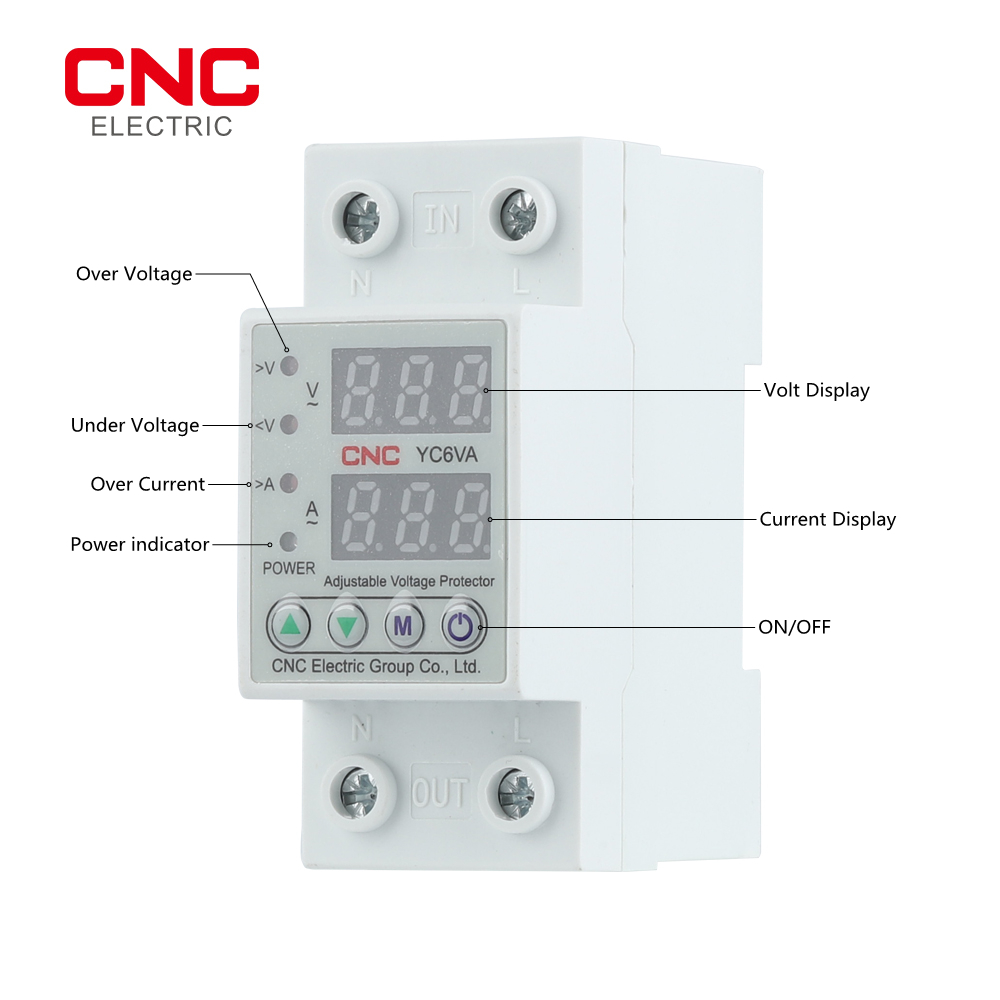 【Free-delivery】 Cnc Yc6va Dual Led Display 230v Din Adjustable Over ...