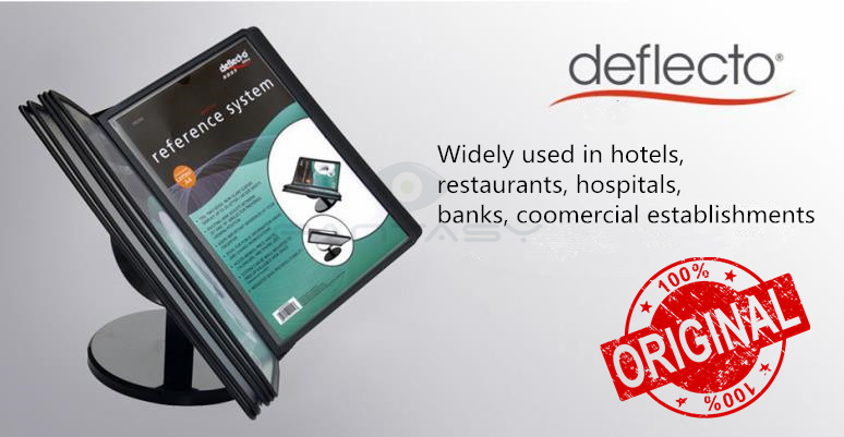 ORIGINAL FANTASY DEFLECT-O REFERENCE SYSTEM STAND FOR RESTAURANTS MENUS ...