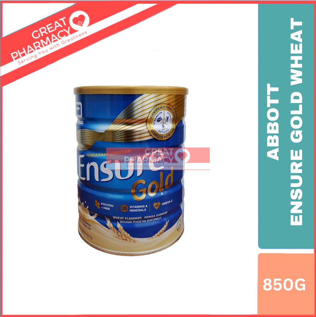 Ensure Gold WHEAT 850g (Exp: 01/2025) | Lazada
