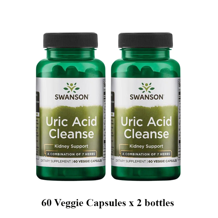Swanson Uric Acid Cleanse 60 Veggie Capsules (USA) Ready Stock Lucyhong ...