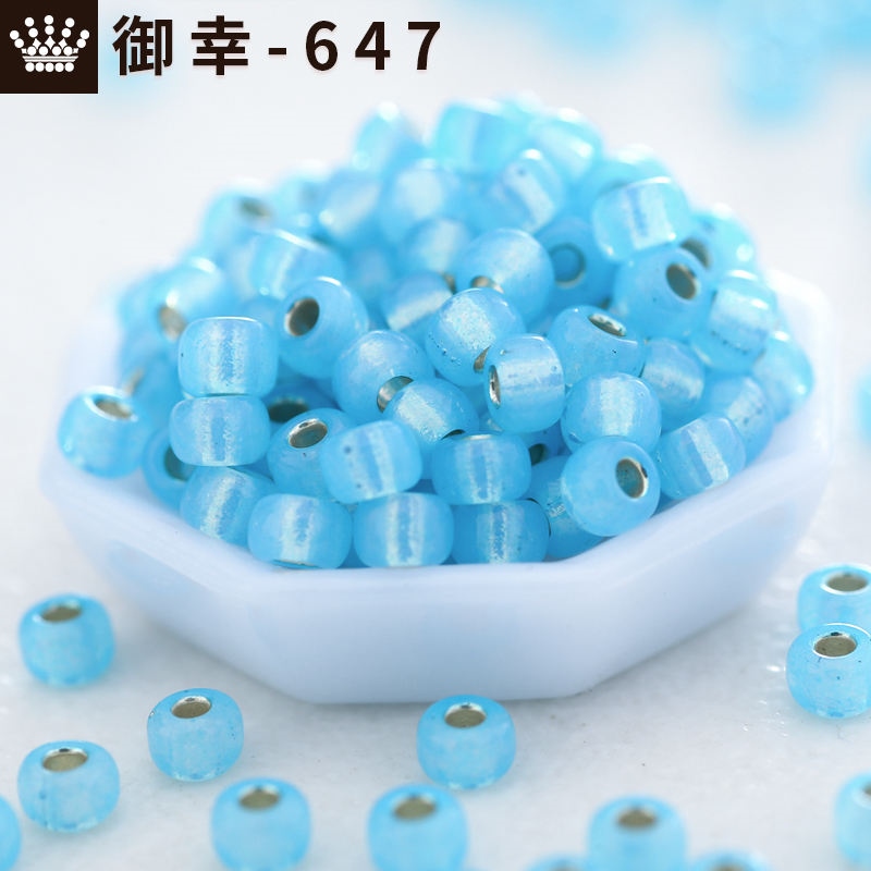 MIYUKI 3Mm ข้าวญี่ปุ่นลูกปัดโปรตีน8/0เต็มไปด้วยนางฟ้าอ่อนโยนเงิน DIY ลูกปัดลูกปัดสายคล้องแว่นตา ...