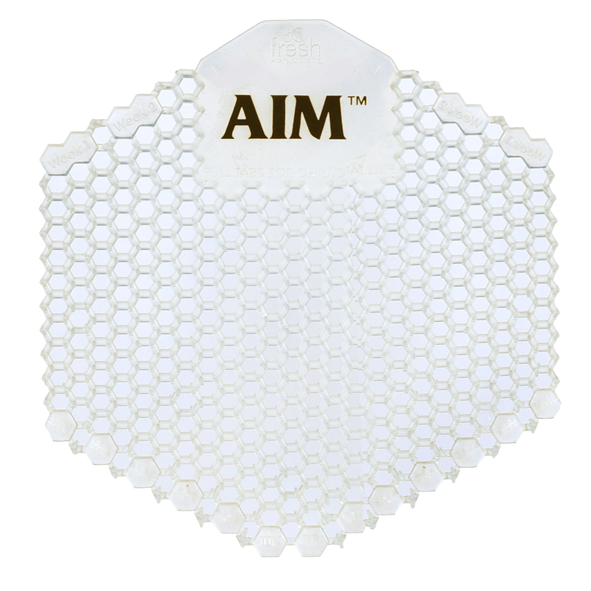 แผ่นดับกลิ่นในโถปัสสาวะ ECOLAB AIM URINAL SCREEN MANGO 112 กรัม แพ็ก2 ...