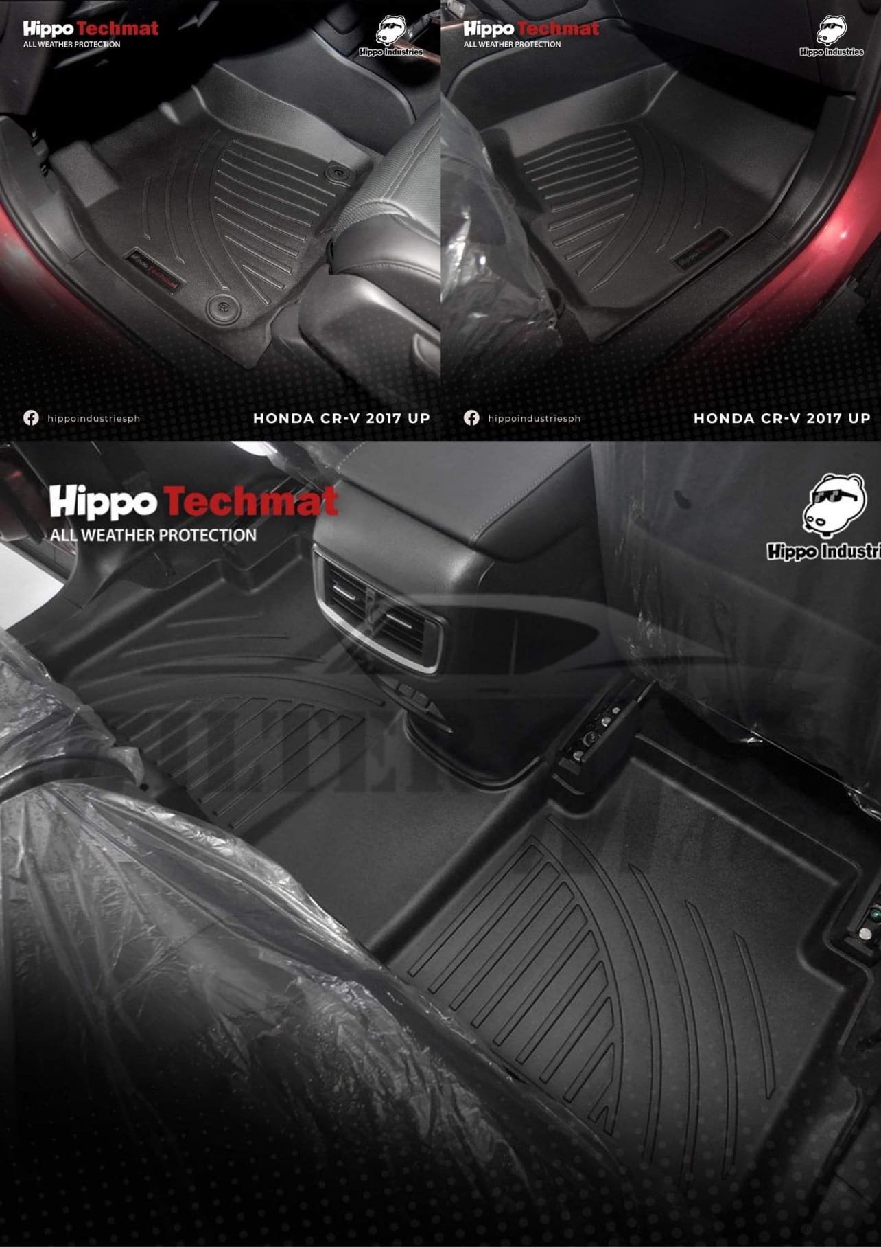HONDA CRV 2017-2023 Hippo Techmat Pro Deep Dish V1 | Lazada PH