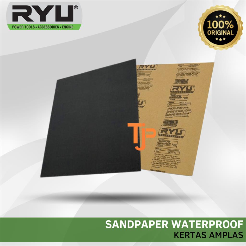 RYU AMPLAS LEMBARAN GRID 100 SANDPAPER WATERPROOF P100 | Lazada Indonesia
