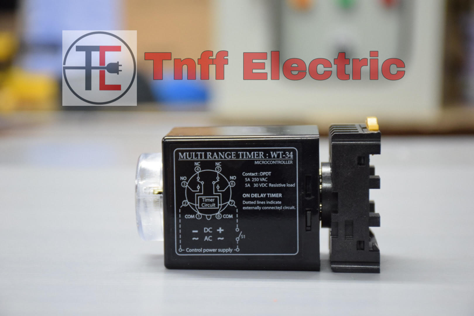 WIP ไทม์เมอร์รีเลย์ WT-34A, WT-34B, WT-34C, WT-34D 220V AC - Tnff ...