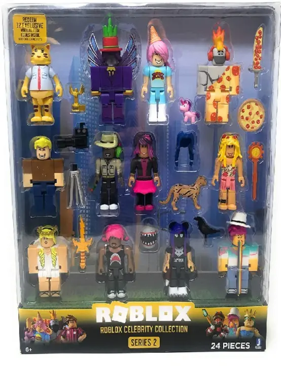 ROBLOX FIGURE CELEBRITY PACK SET 12/ MAINAN ROBLOX MINIFIGURE | Lazada ...