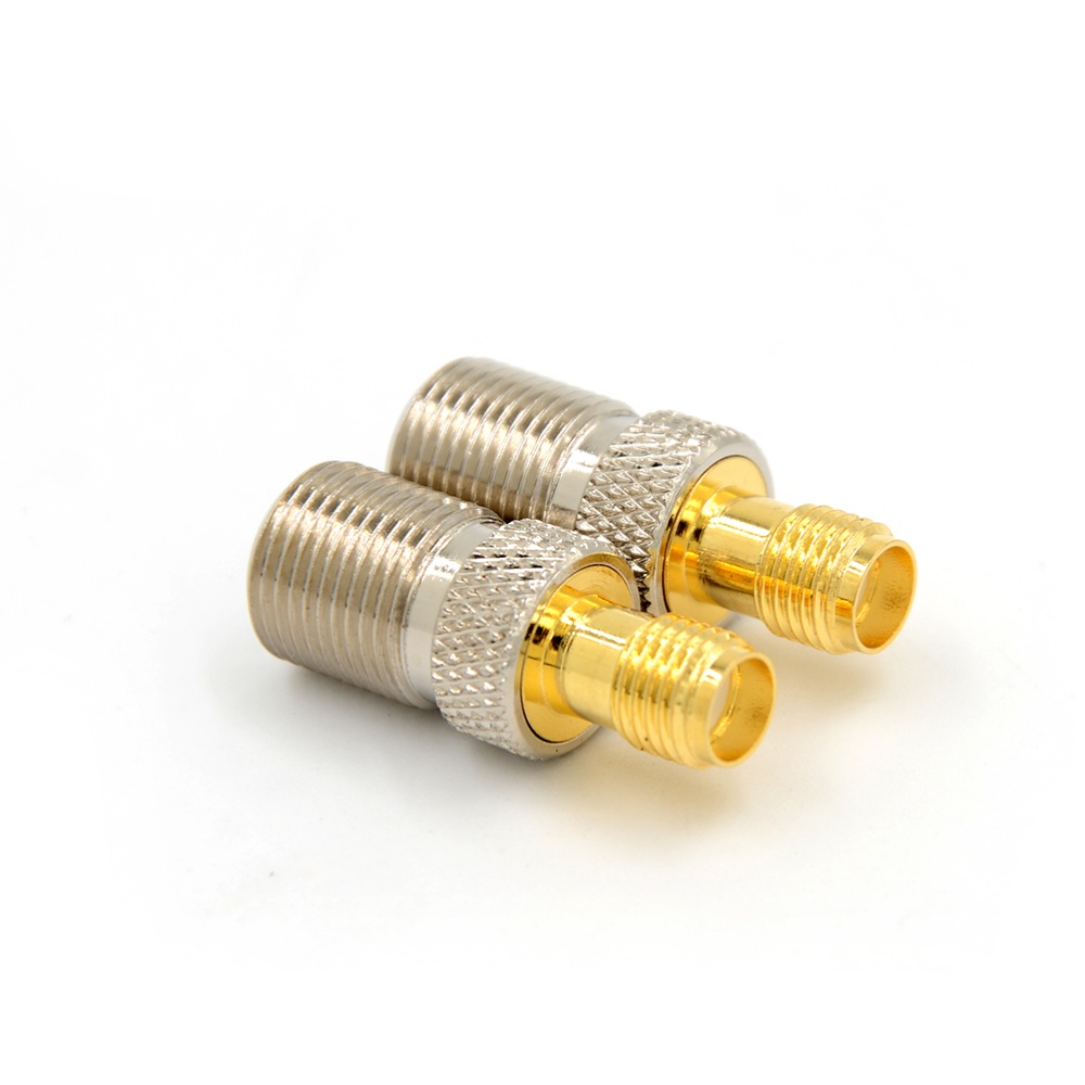 1pcs Female F Type Jack To Sma Female Plug Straight Rf Coax Adapter F ...