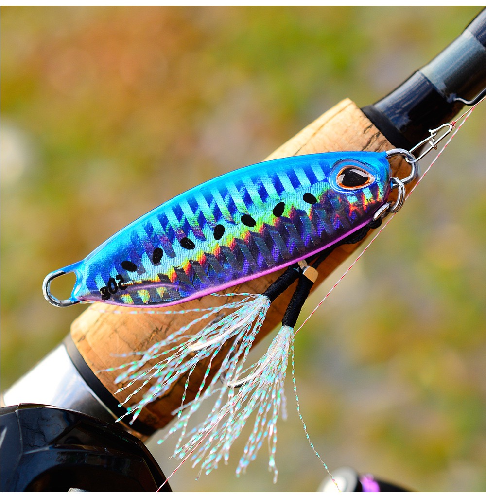 【LATS Store】Big Jig Fishing Lure Weights 10-50g Fishing Jigs Lures Metal Bass Jig Isca ...