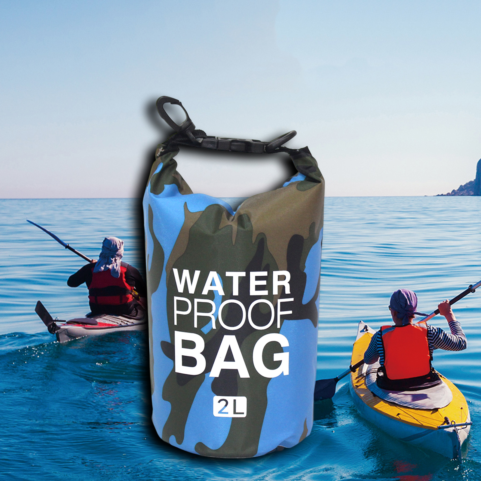 Outdoor Waterproof Swimming Bag Pvc Dry Sack Waterproof Floating Gear ...