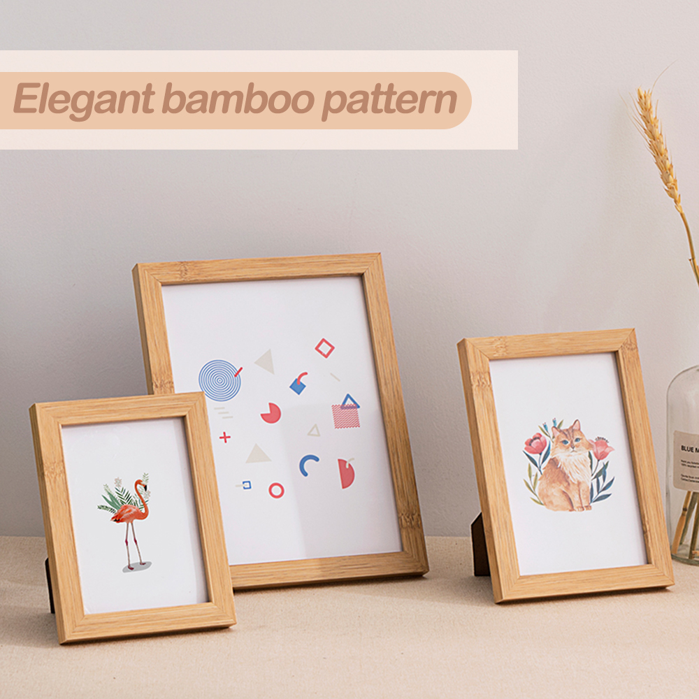 Family Photo Frame,Picture Frame,Tabletop Wall Hanging,Photo Display 4* ...