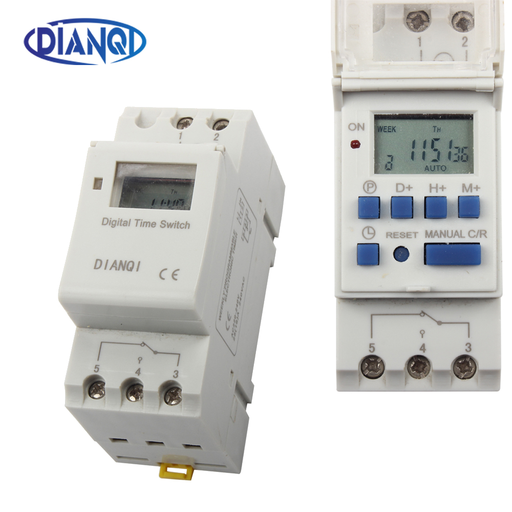 【InnovateWorld】Timer switch din digital TP8A16 weekly programmable ...