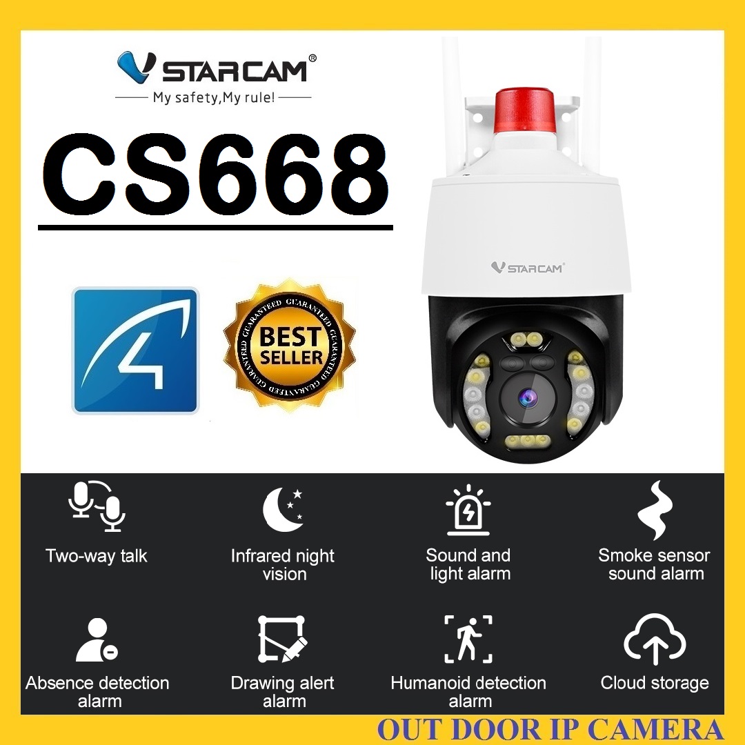 VSTARCAM????CS668 SUPER HD 1296P 3.0MegaPixel H.264+ WiFi iP Camera กล้องวงจรปิด - wholesale ...