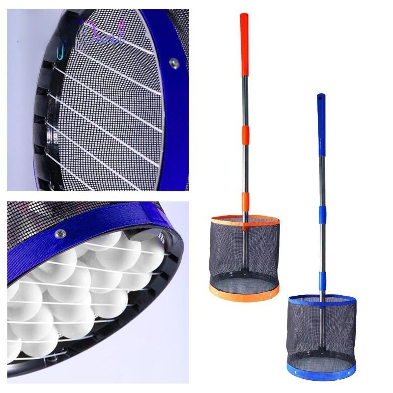 MagiDeal portable table tennis ball picker funnel bag picker finger ...