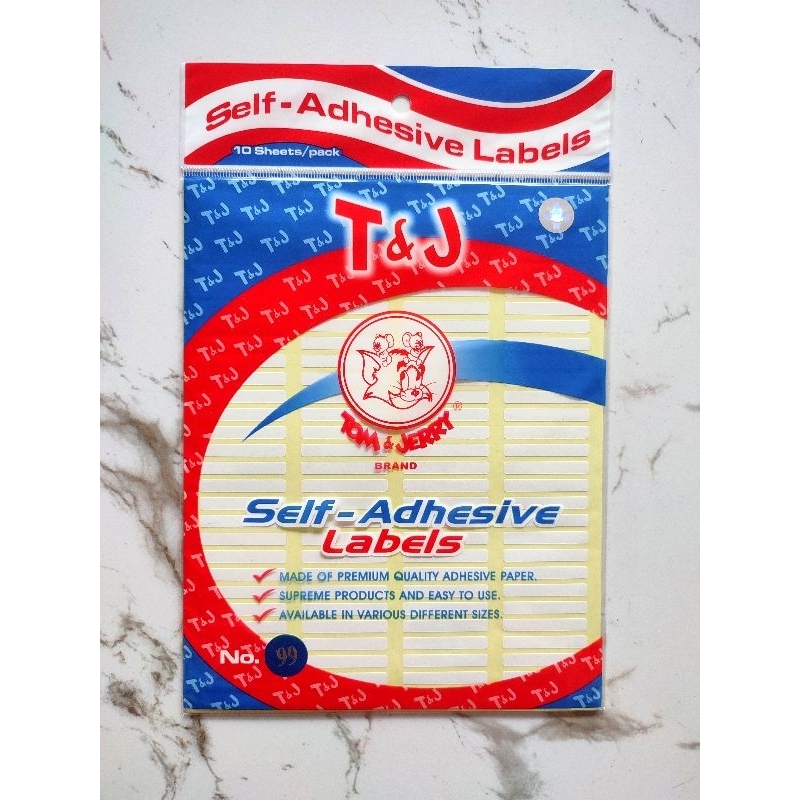 Label Stiker Tipe x No. 99 T & J Self Ashesive labels | Lazada Indonesia