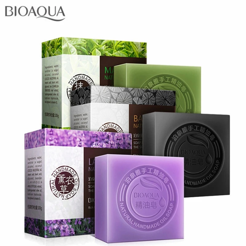 BIOAQUA Natural Plant Essential Oil Handmade Soap Whitening ...