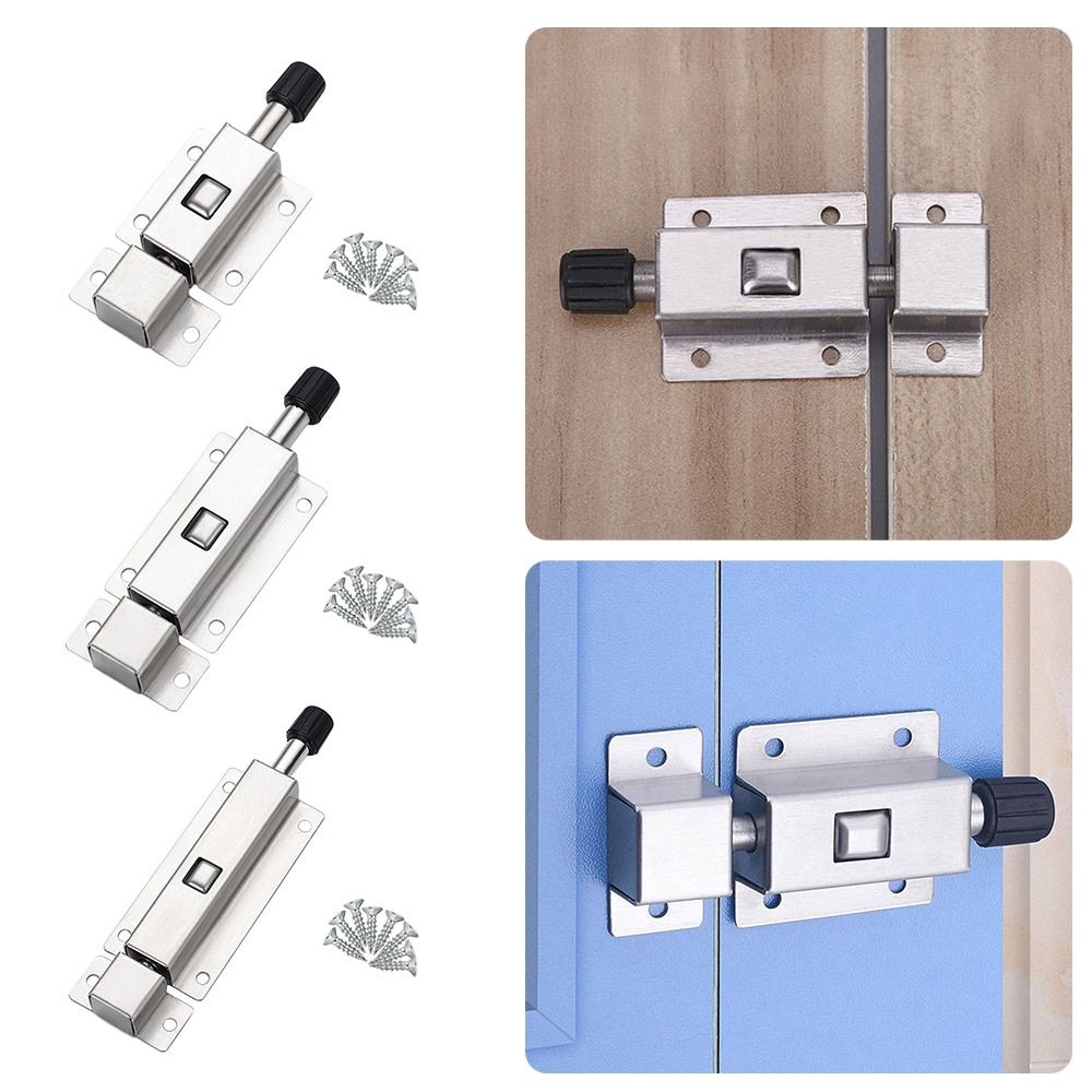 Durable Stainless Steel Door Latch Spring Lock Automatic Latch Tower ...