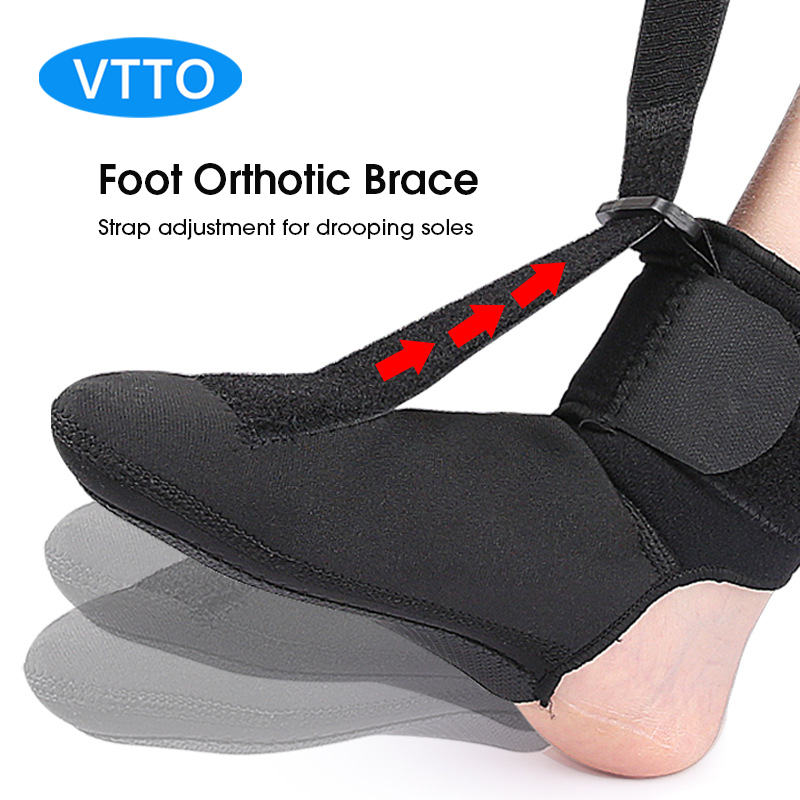 อุปกรณ์ดามเท้า VTTO ปรับได้อุปกรณ์พยุงหลังและเครื่องดามกลางคืนยืดหยุ่น ...