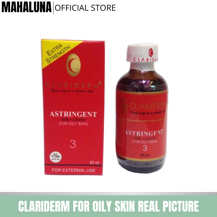 Toner Pembersih Wajah For Oily Skin, Clariderm Astrogen Original | Lazada