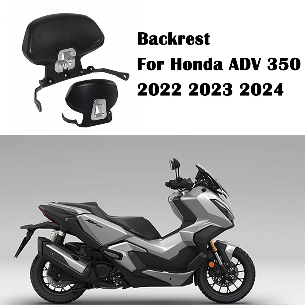 ADV350 Rear Sissy Bar Passenger Back Rest Mount Hardware Backrest For ...