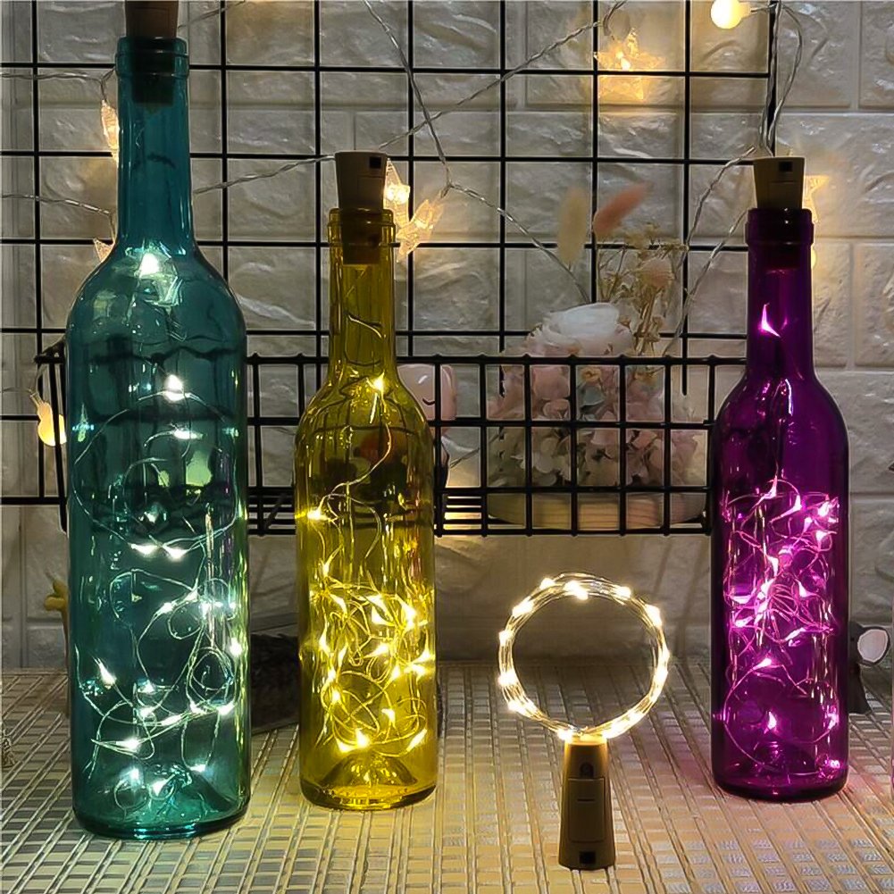 JM LED Bottle Cork 2M String Lights Christmas Decoration Led Lamp ...