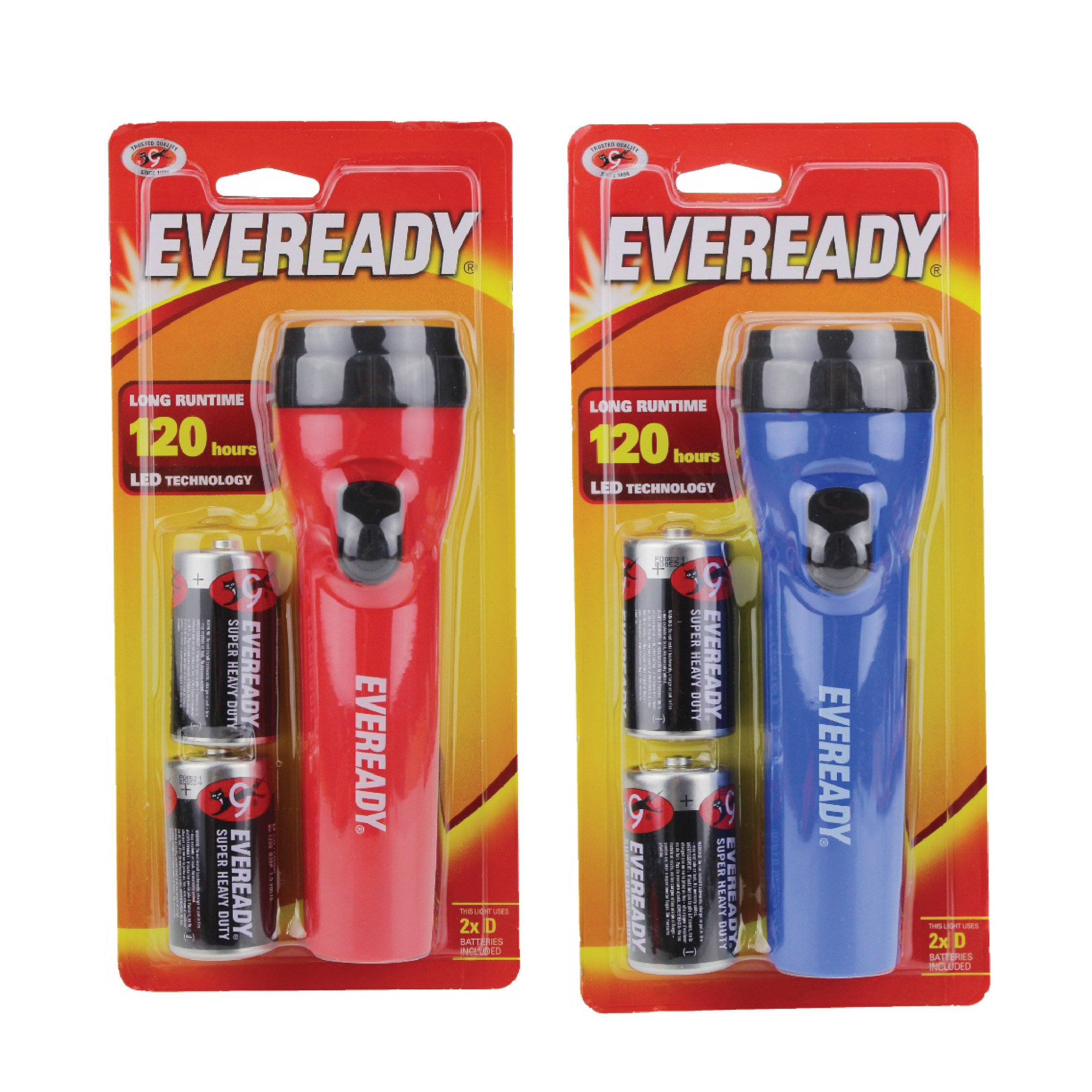 Eveready LED Torch Light with 2D Batteries (LC1L2DWB) | Lazada