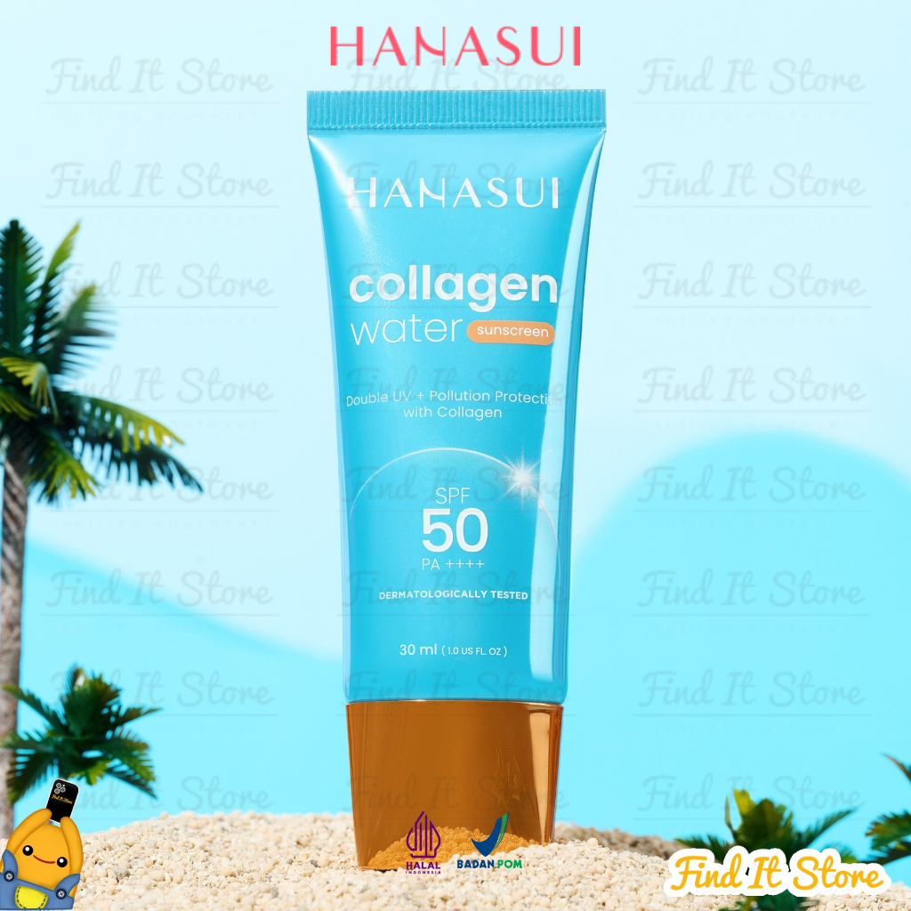 Hanasui Collagen Water Sunscreen SPF30 SPF50 | Sun Protection ...