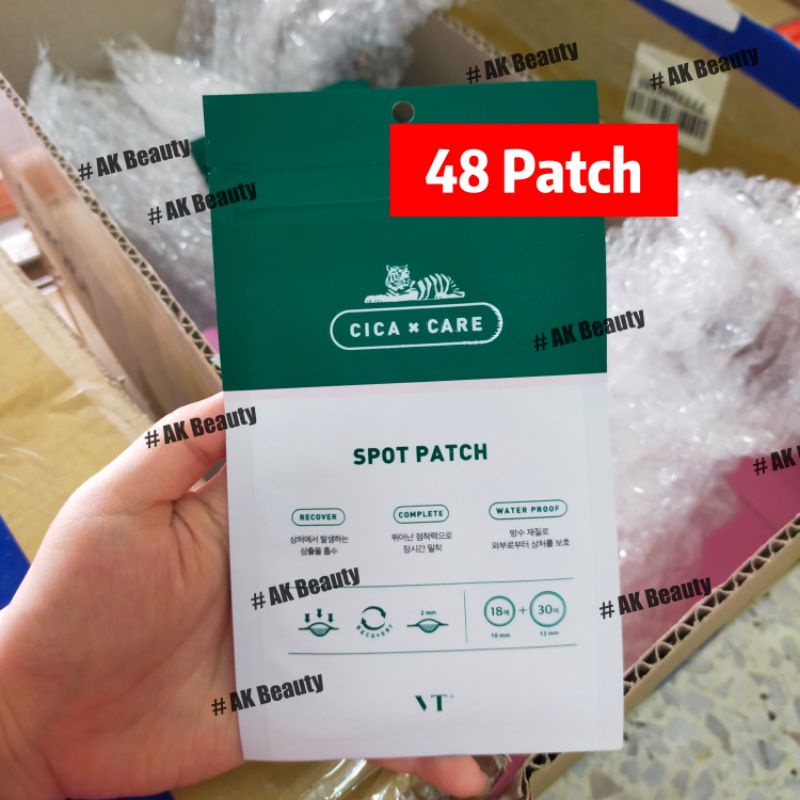 VT Cica Care Spot Patch (12mm x 12ea) 老虎痘痘贴 | Lazada
