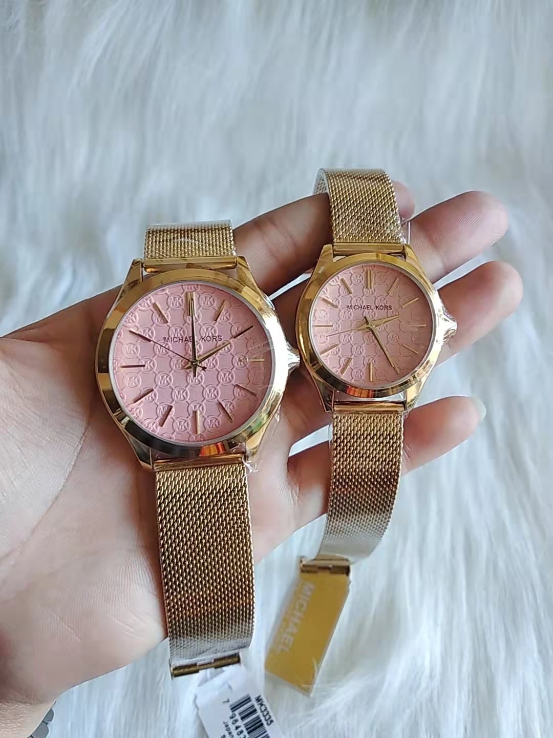 MK Watch Slimrunway Mesh more Logo MK3335 Adjustable Lock #each | Lazada PH