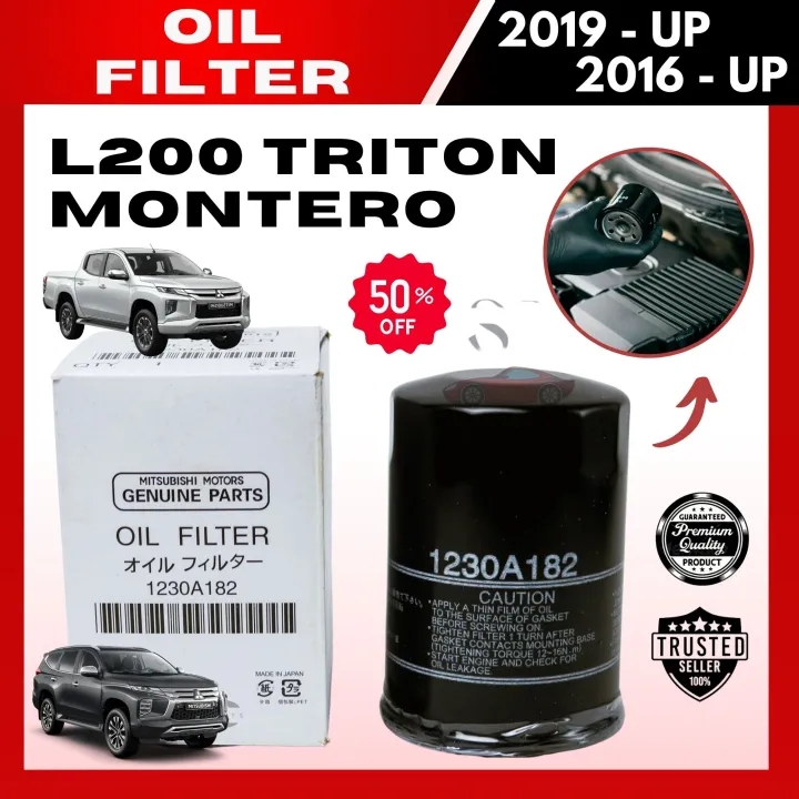 🔝 Original 【24 hours delivery】Oil Filter Mitsubishi Montero 2016-2020 ...