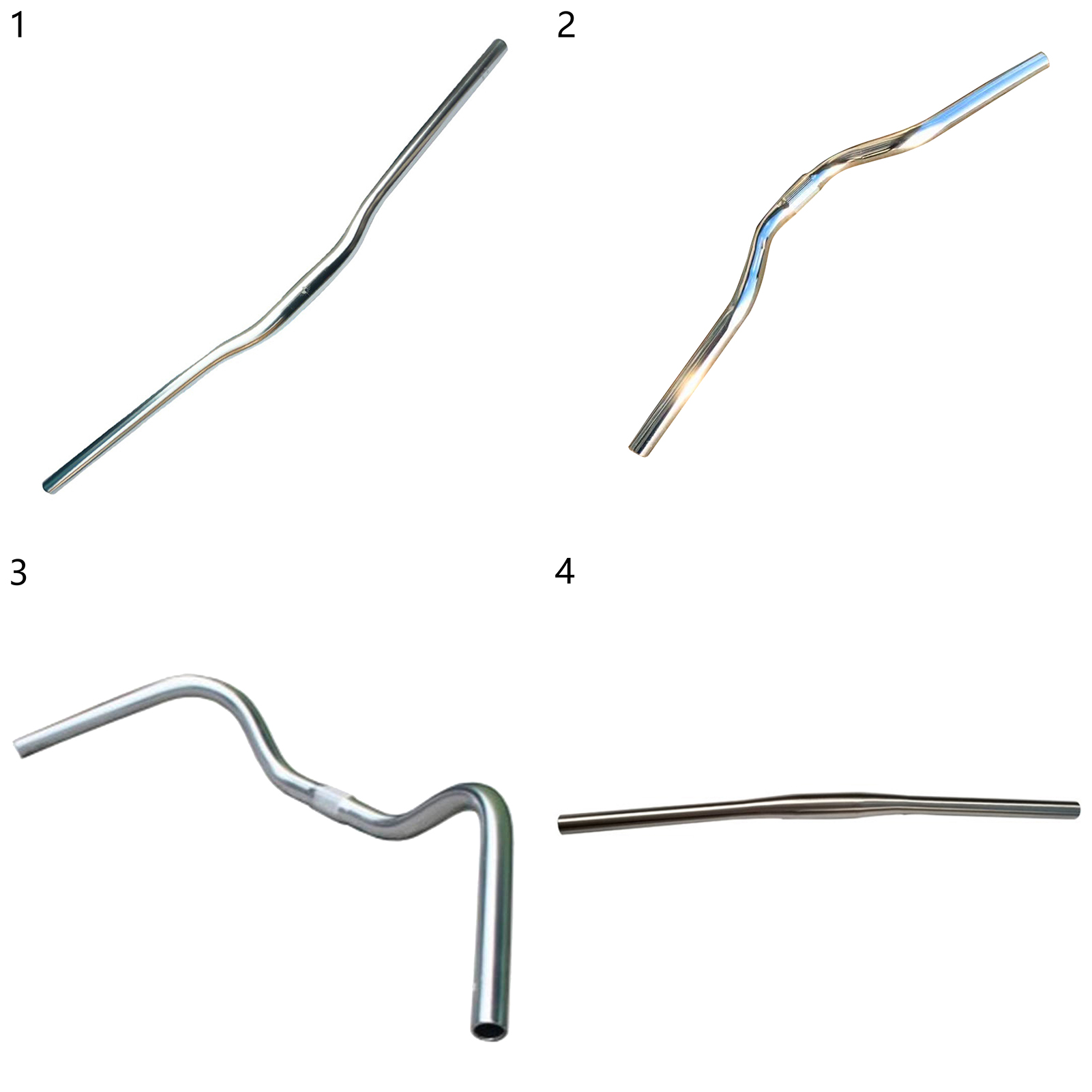 Aluminum Alloy Handlebars Curved Handlebars Horizontal Handles Big ...