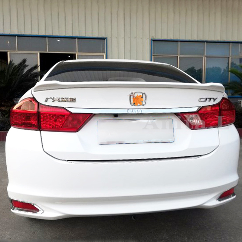 【New Arrivals】Rear Trunk Lid Ducktail Lip Spoilers Wing For Honda City ...