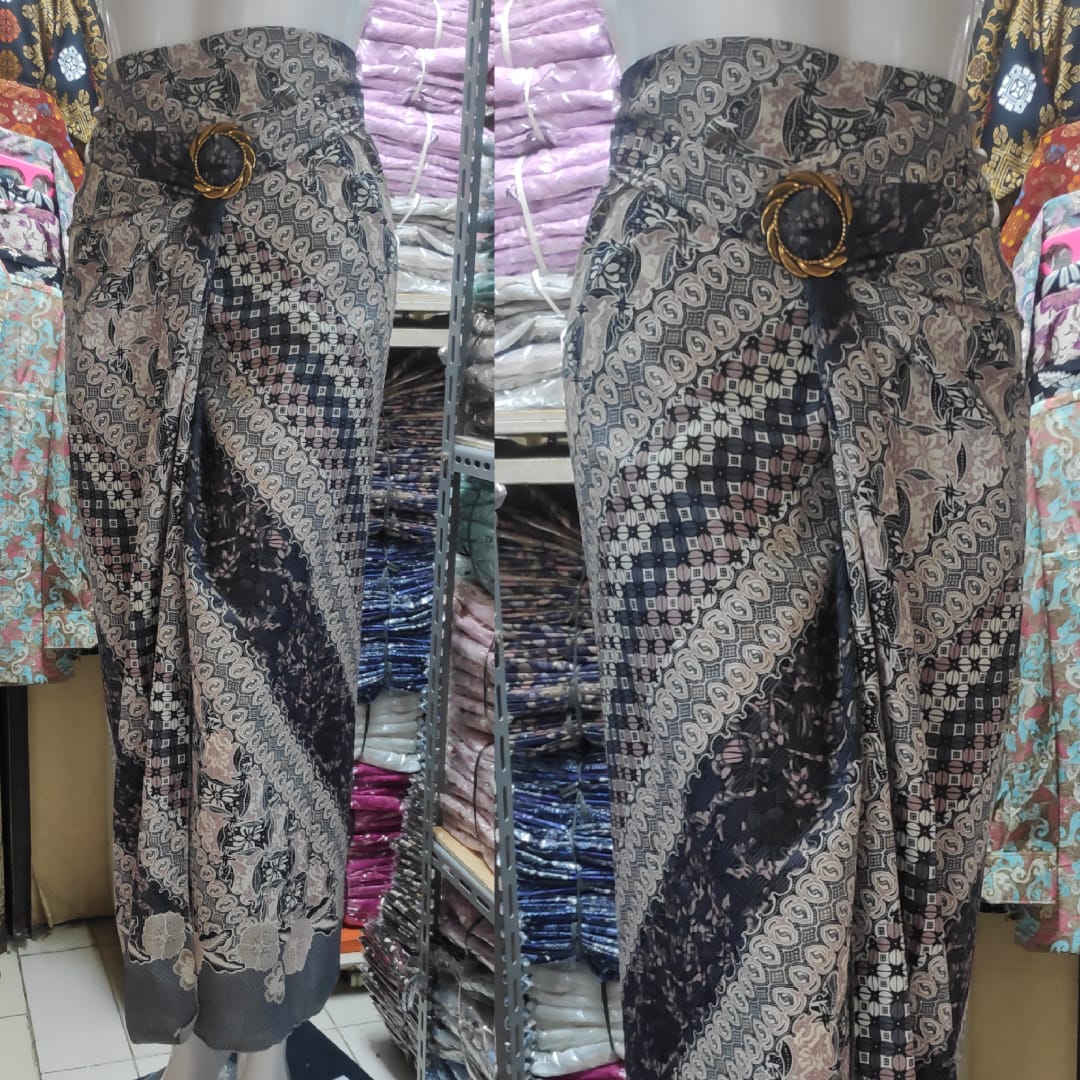 Rok Lilit Kebaya - Kain Lilit Batik Modern - Free Ring Gesper | Lazada ...