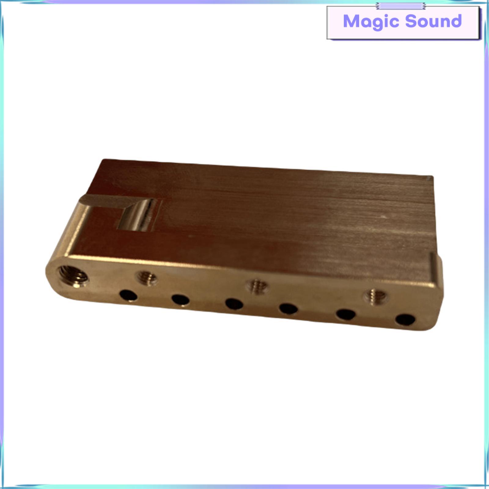 Magic Sound Brass Tremolo Block Parts Tremolo Bridge System Electric ...