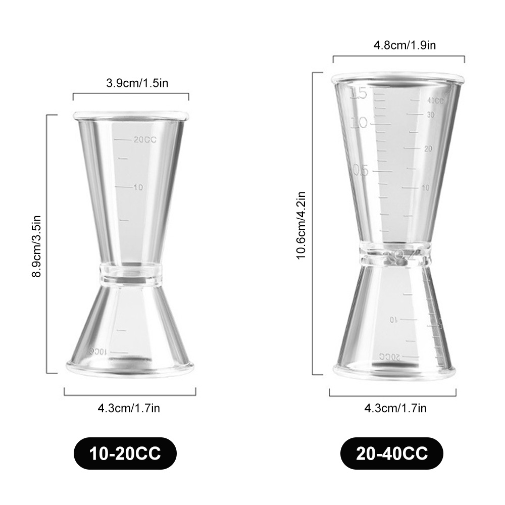 1PC Measure Cup Double End Measuring Cup Ounce Cup Milk Tea Coffee ...