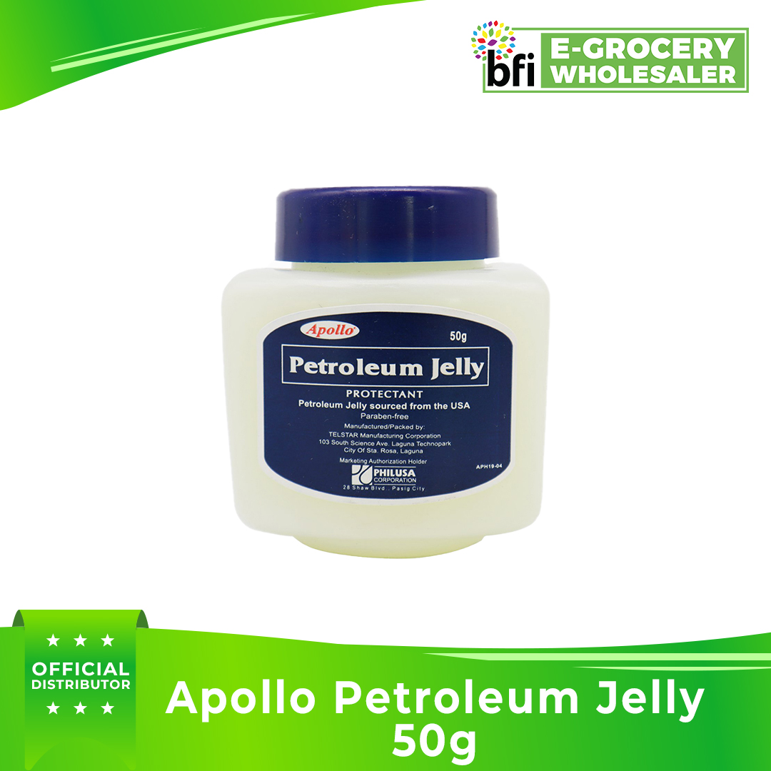 BFI Apollo Petroleum Jelly 50g [SAME-DAY AVAILABLE] | Lazada PH