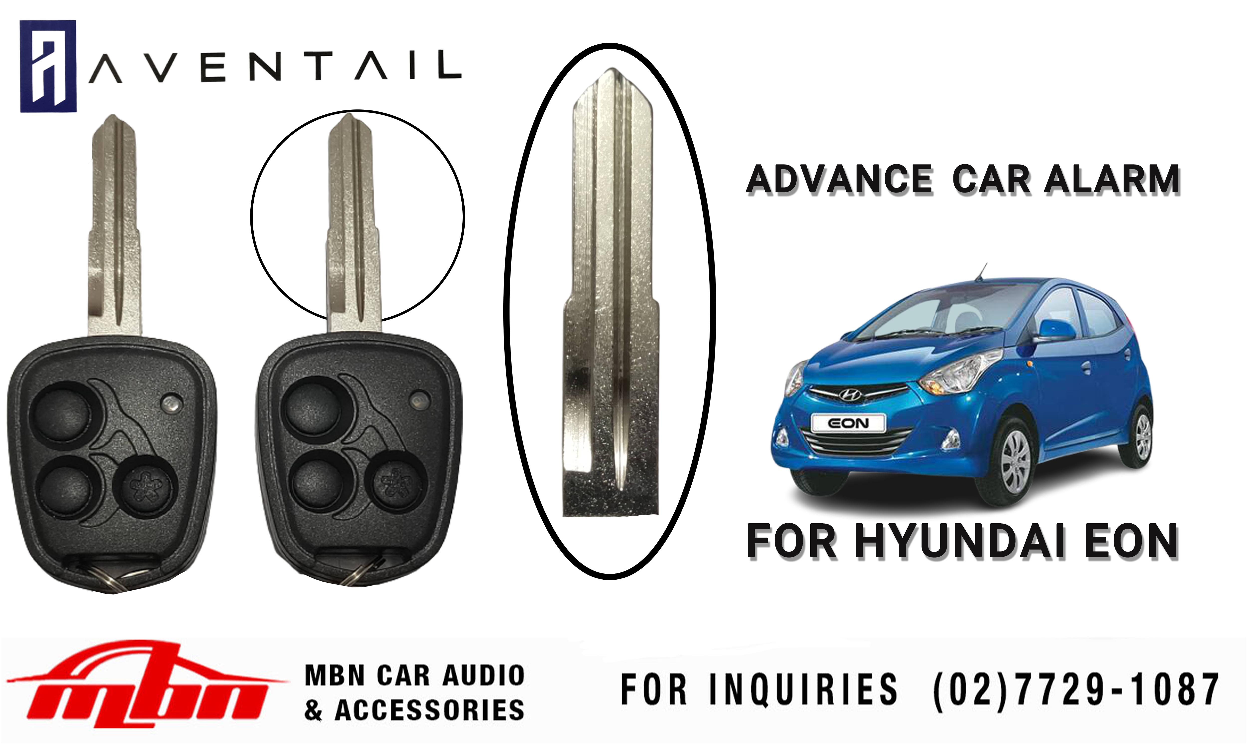 Aventail Car Alarm Auto Security For Hyundai Eon with Standard Key, Car ...