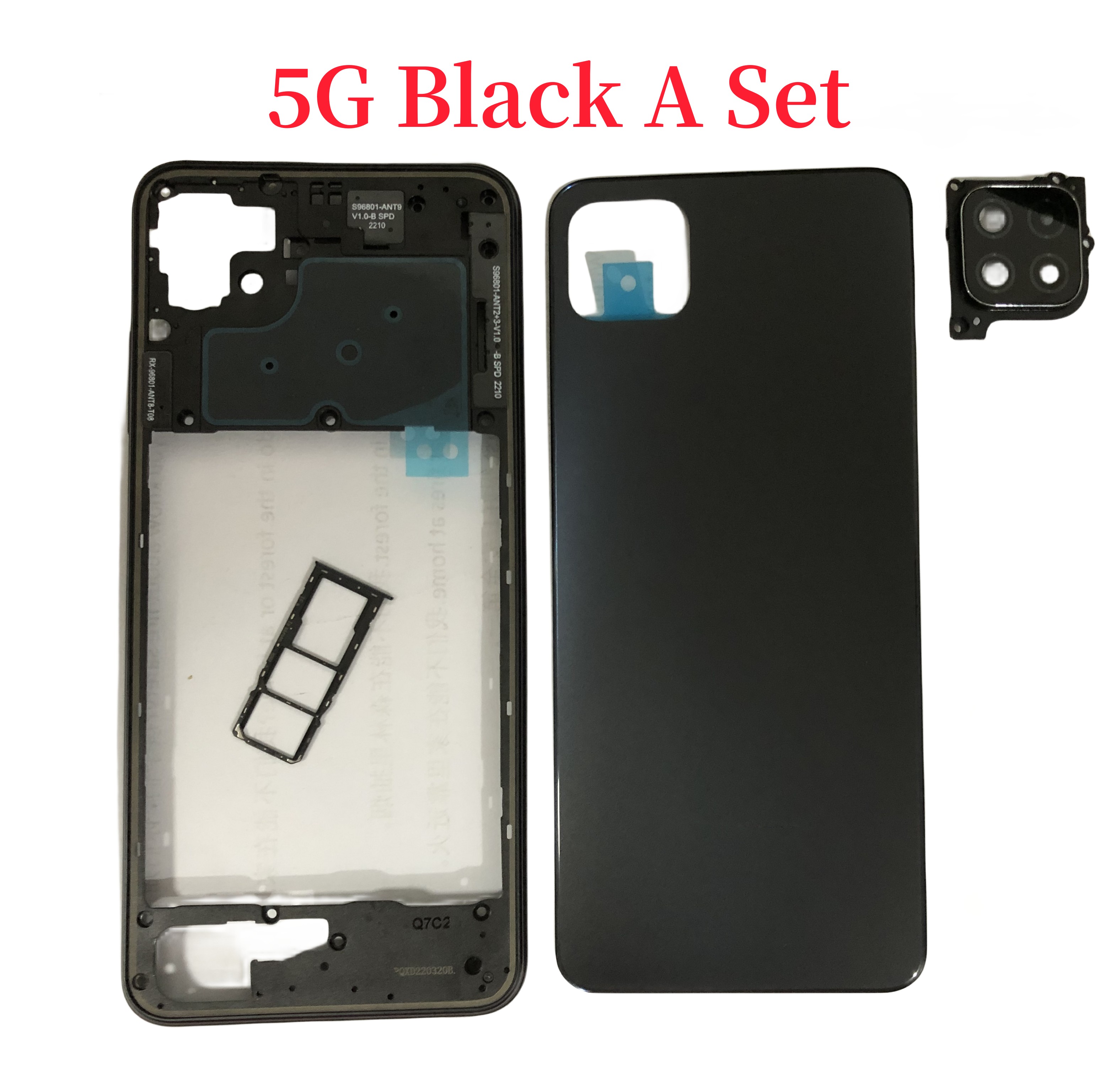 For Samsung Galaxy A22 4G 5G Battery Cover Door Rear Housing ...