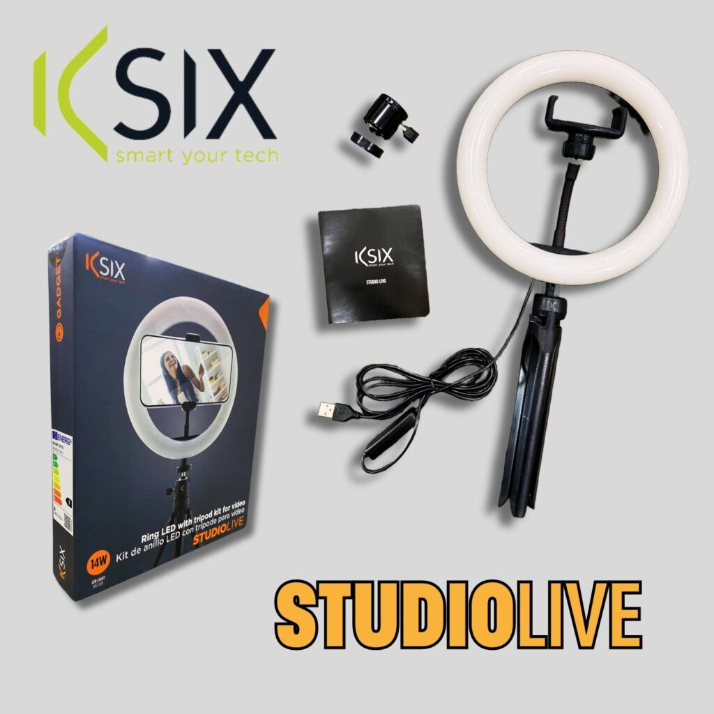 20cm Dimmable LED Studio Ring Light Photography With Mobile Holder ...
