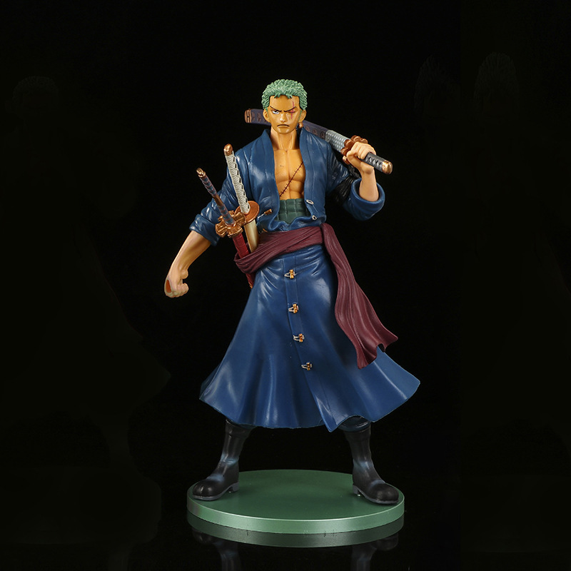 วันพีซ สองปีต่อมา POP มีดสามเล่มไหล สีเขียวเซารอน หมัดไฟ กระเป๋า Sabo ...